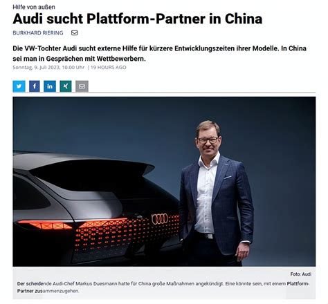 Get Behind Your Opponents It Is Reported That Audi Is Looking For Help