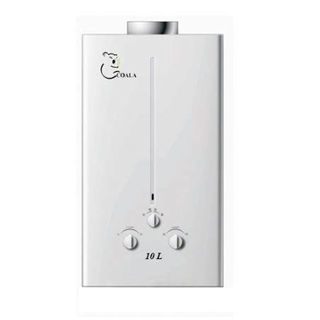 Chauffe Eau à Gaz Naturel COALA 10L Blanc