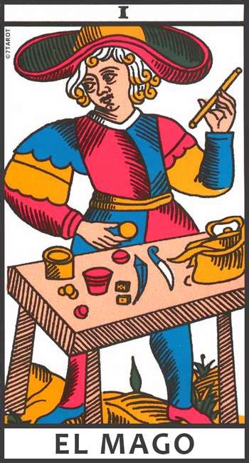 El Mago En El Tarot Significado 7Tarot
