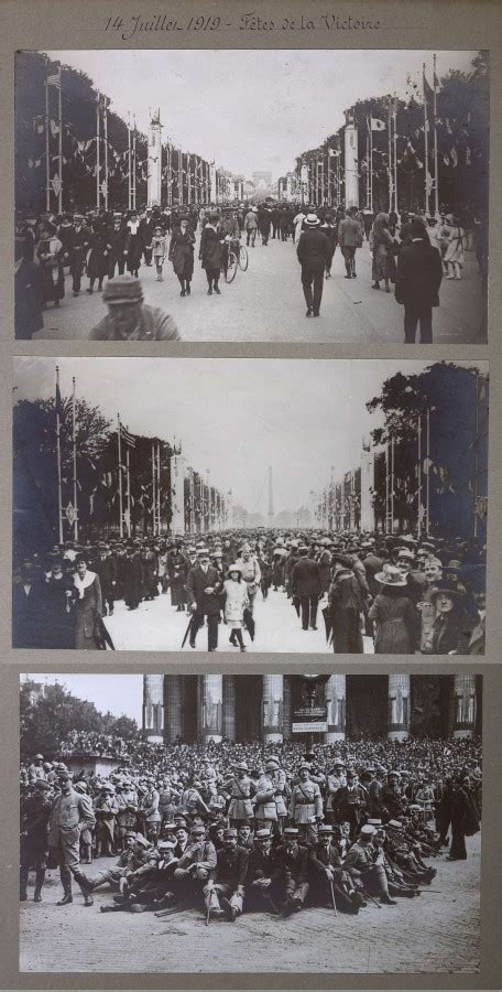 Défilé du 14 juillet 1919 la fête de la victoire Archives de Paris