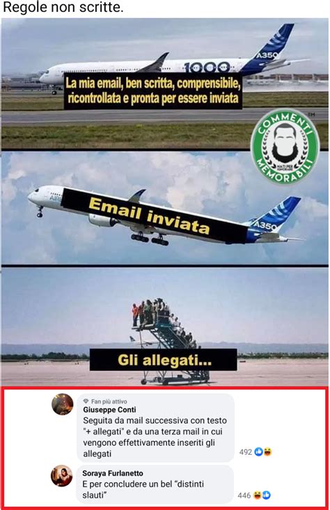 Regole più che scritte ma con allegati mancanti commentimemorabili