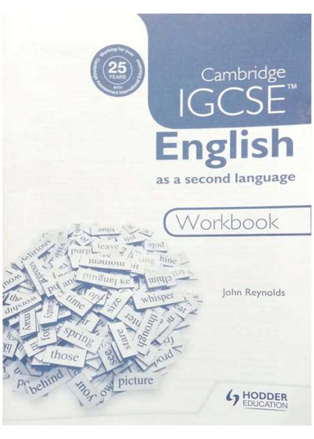 CAMBRIDGE IGCSE ENGLISH AS A SECOND LANGUAGE WORKBOOK Kashanah