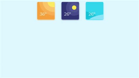 animated weather indicators