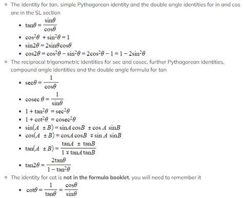 Ib Dp Maths Aa Hl Trigonometric Proof