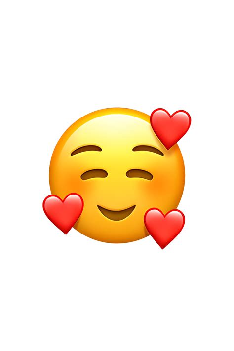 Smiling Face With Hearts Emoji Imagens De Emoji Emojis Novos