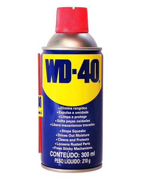 WD 40 Lubrificante Spray Multiuso 300ml Leone Equipamentos