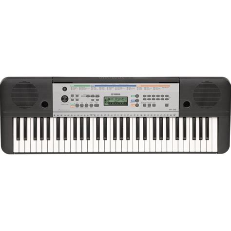 Yamaha YPT 255 61 Key Portable Keyboard Box Opened Gear4music