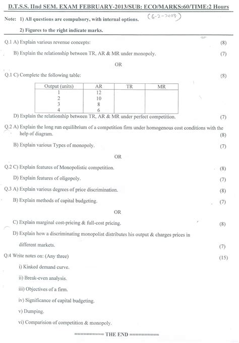 Question Papers Collection Atkt Fybcom Sem Ii Eco