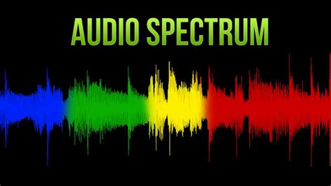 Audio Spectrum After Effects Tutorial Youtube