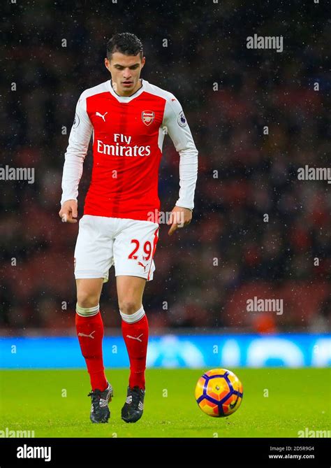 Granit Xhaka Arsenal Stock Photo Alamy