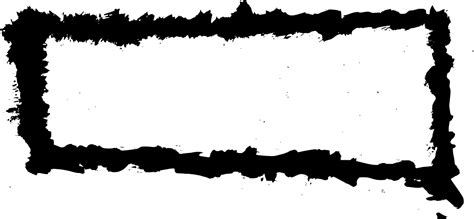 8 Grunge Rectangle Frame Banner PNG Transparent OnlyGFX