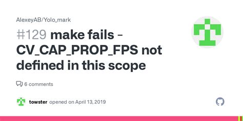 Make Fails Cv Cap Prop Fps Not Defined In This Scope Issue