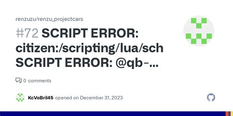 SCRIPT ERROR Citizen Scripting Lua Scheduler Lua 739 SCRIPT ERROR