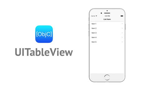Tutorial Ios Working With Uitableview Ios My Personal Blog