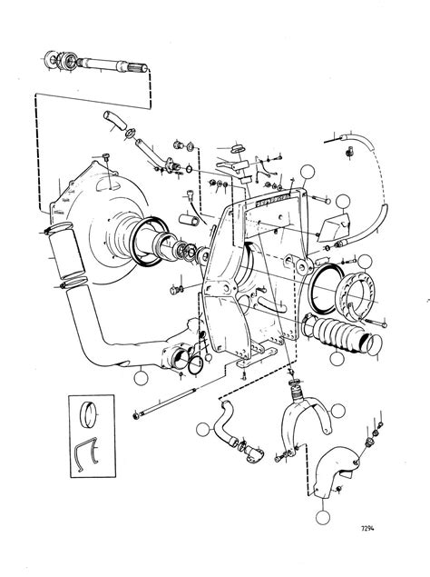 Exploring The Anatomy Of Volvo Penta Sx Drive With A Parts Diagram