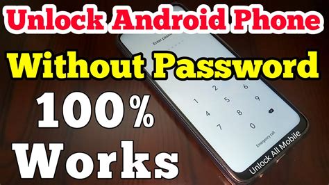 Unlock Android Phone Without Password How To Unlock Phone If Forgot