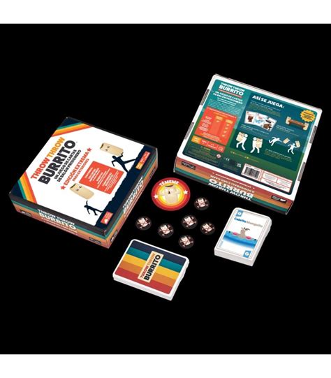 Juego De Mesa Throw Throw Burrito Edicion Extrema Para Exteriores