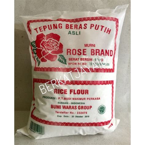 Jual Tepung Beras Putih Rose Brand 500 Gram Shopee Indonesia