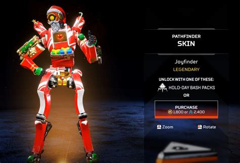 Rarest Pathfinder Skins In Apex Legends