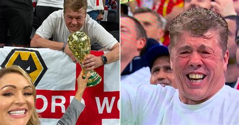 World Cup Fan Who Went Viral During England Game Shares Selfie With