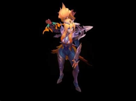 Dawnbringer Vayne Citrine Chroma League Of Legends YouTube