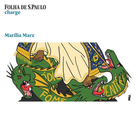 Folha de S Paulo on Twitter Esta é a charge do dia de Marília Marz