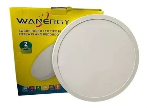 Lampara De Sobreponer Plafon Led 24w Redonda Luz Calida MercadoLibre