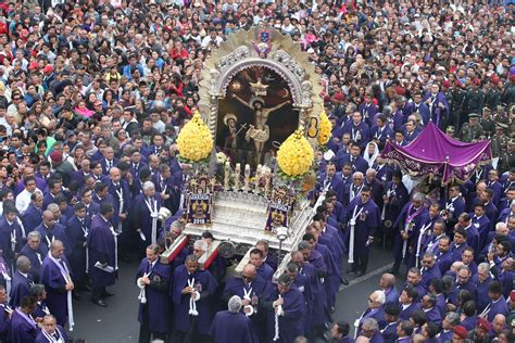 Señor de los Milagros sale hoy en procesión conoce su recorrido mapa