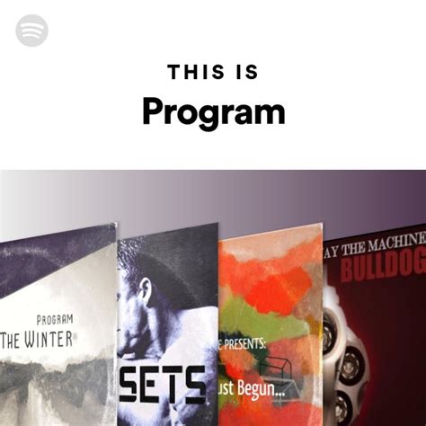 This Is Program Playlist By Spotify Spotify