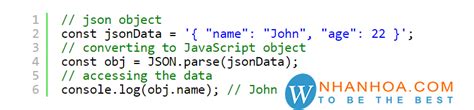 Json L G S D Ng Chu I D Li U Json Hi U Qu