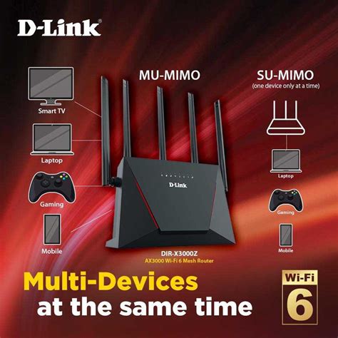D Link Dir X Z Router Wireless Ax Dual Band Gigabit Wi Fi