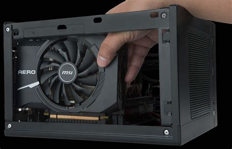 MSI GTX 1050 Ti Aero ITX 4 G OCV1 Scheda Grafica NVIDIA GeForce GTX PCI