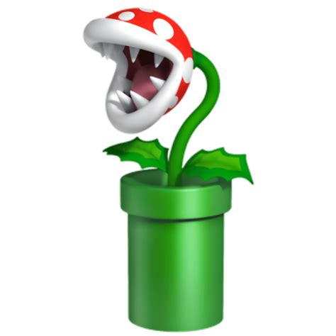 Planta Piraña Super Mario png El Taller de Hector