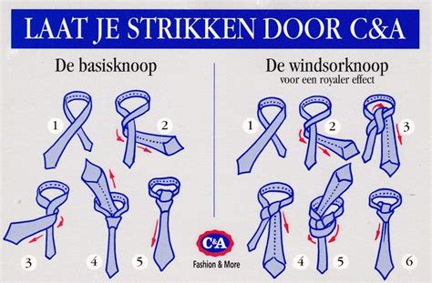 Hoe Strik Je Een Stropdas Strik Stropdas
