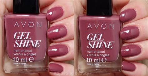 Review Avon Gel Shine Nail Enamels Whole Collection Adjusting Beauty
