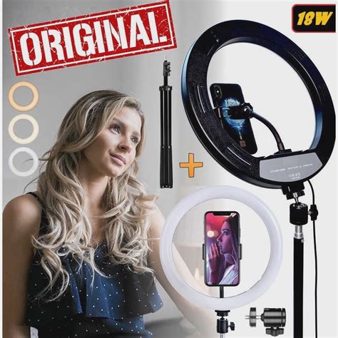 Ring Light Led Anel Iluminador Hinglight Profissional Completo Cm