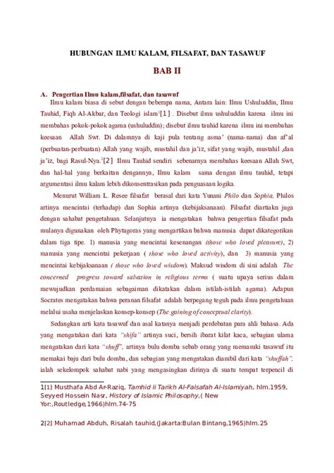 Detail Contoh Ilmu Kalam Koleksi Nomer