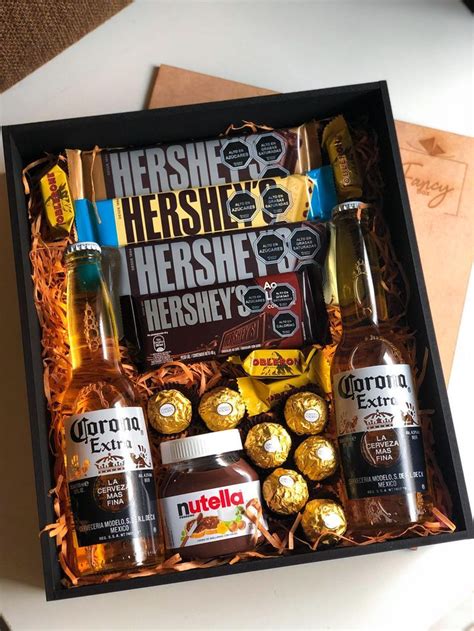 Hersheys Box Cestas De Regalo Para Hombres Regalos De San Valent N