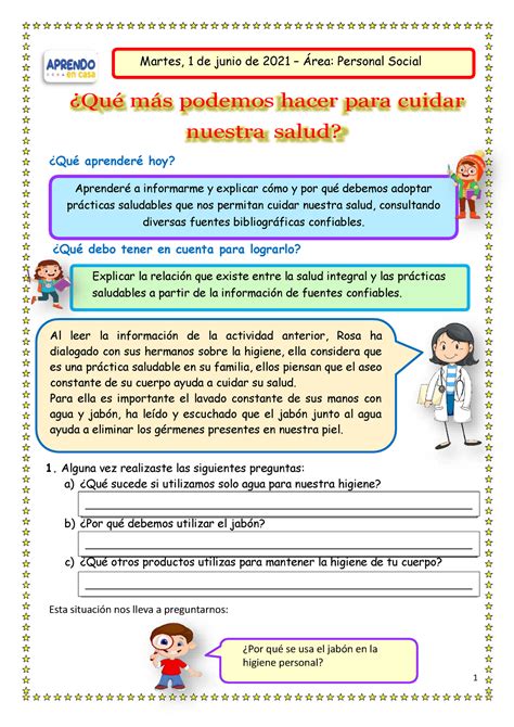 01 06 3 4Grado Que Hacer Para Cuidar La Salud Esta situación nos