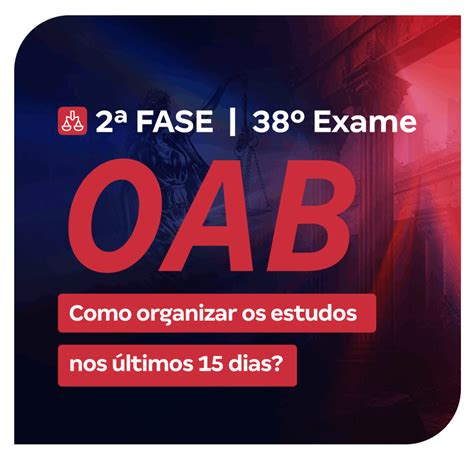 2ª Fase do 38º Exame da OAB