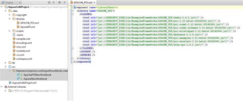 aspose cells vs apache poi ss hssf xssf intellij idea