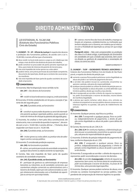 Apostila TJ SP Escrevente Técnico Judiciário Caderno de Questões NEAF