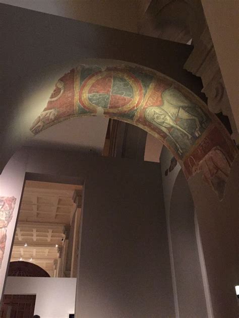 This Romanesque Archway Was Located In The MNAC And It Contains