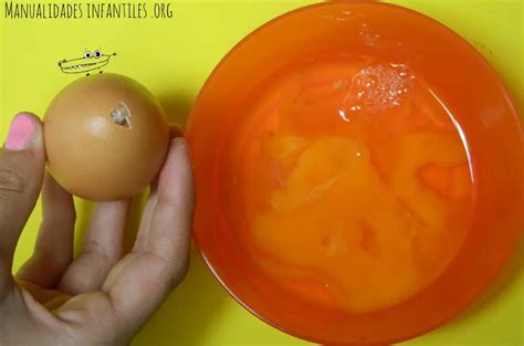 Cómo vaciar un huevo Manualidades Infantiles