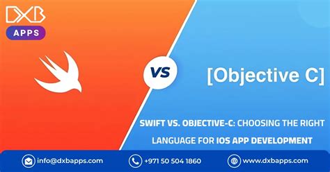 swift vs objective c choosing the right language for ios app development