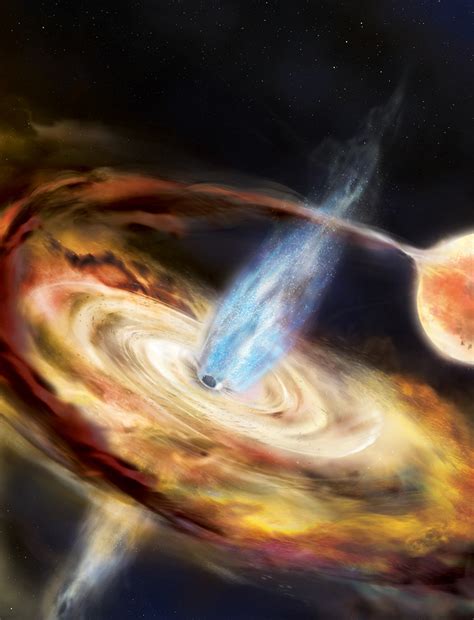 Chandra Catches Relativistic Jets From Stellar Mass Black Hole Sci News