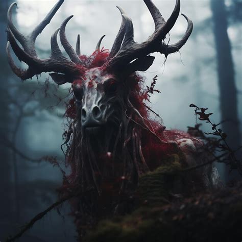 Premium Ai Image Mystical Forest Creature Revealed