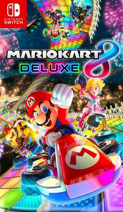 Mario Kart 8 Deluxe Скачать игры Nintendo Switch Игровой Ассистент