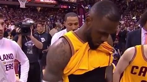 We All Saw Lebron James Penis During The Nba Finals Sbnation