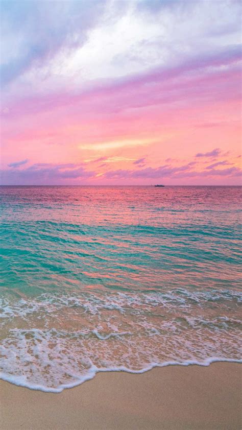 Pink Beach Wallpaper Gorgeous Beach Scenes Free Sfondi Estivi